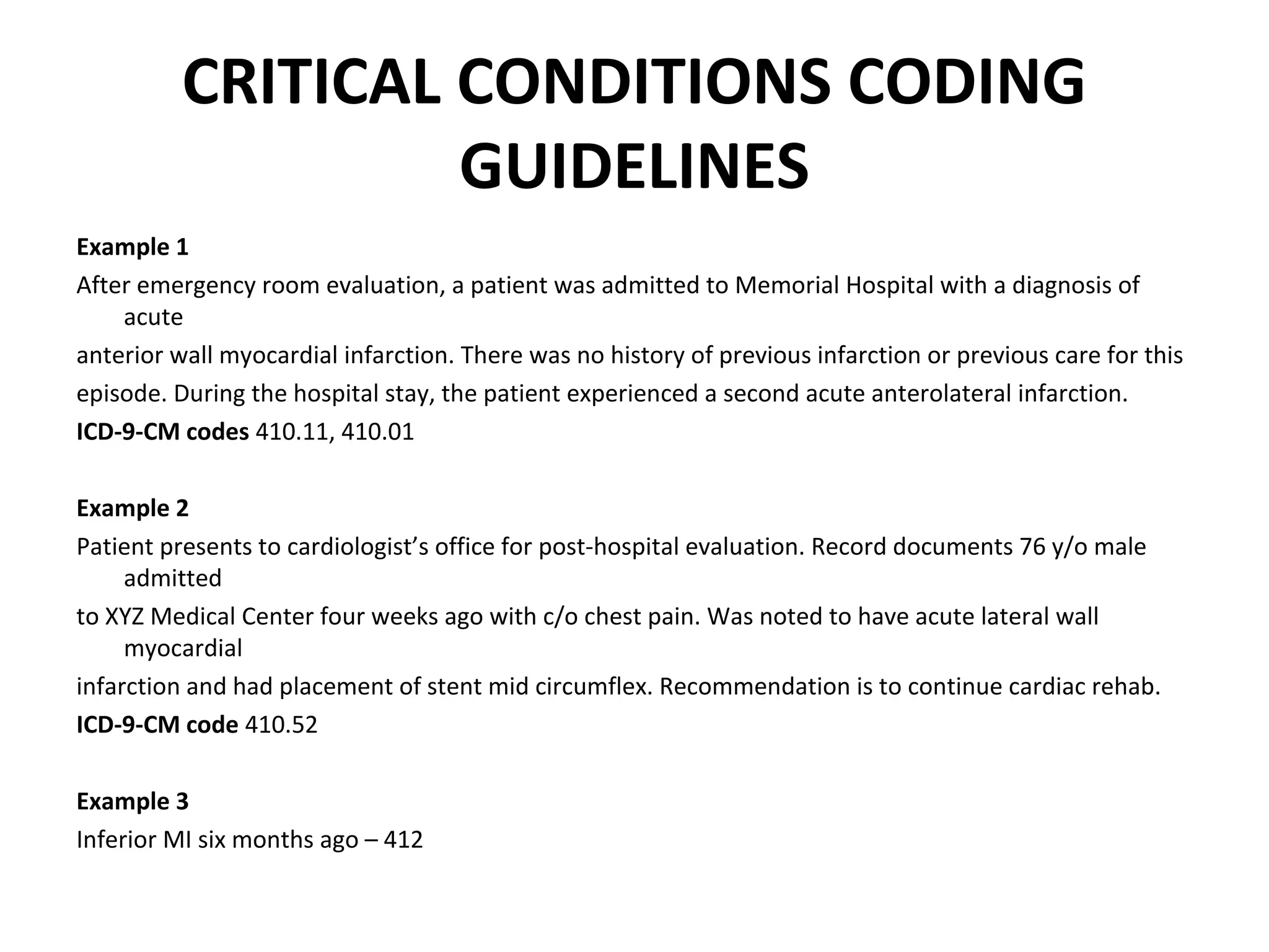HCC CODING training manual | PPT