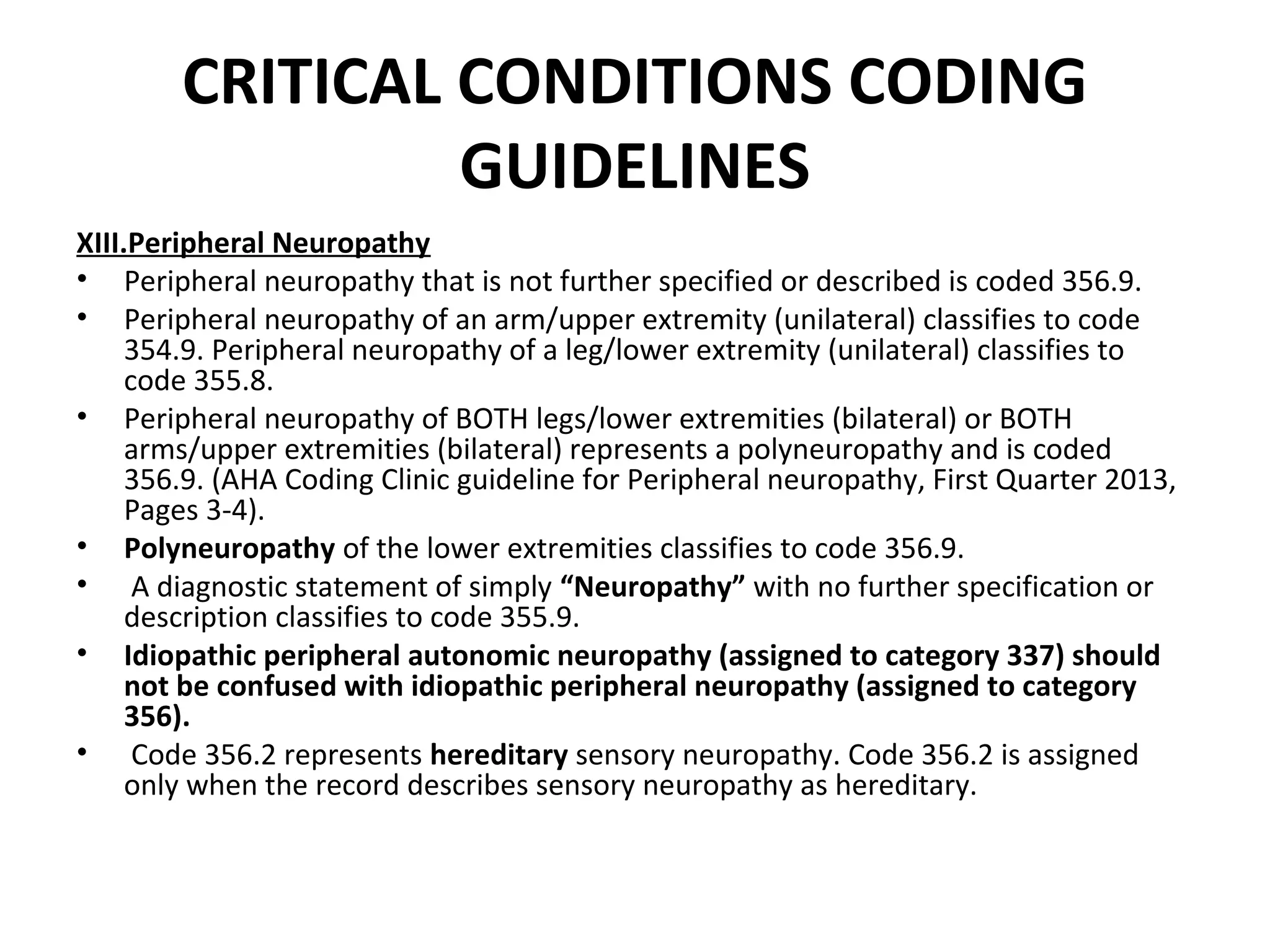 HCC CODING training manual | PPT