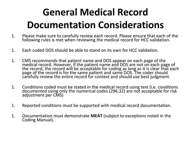 HCC CODING training manual | PPT | Health Insurance | Insurance