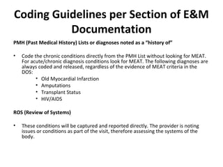 HCC CODING training manual | PPT