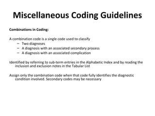 HCC CODING training manual | PPT
