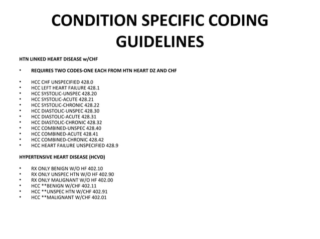 HCC CODING training manual | PPT | Health Insurance | Insurance