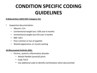 HCC CODING training manual | PPT