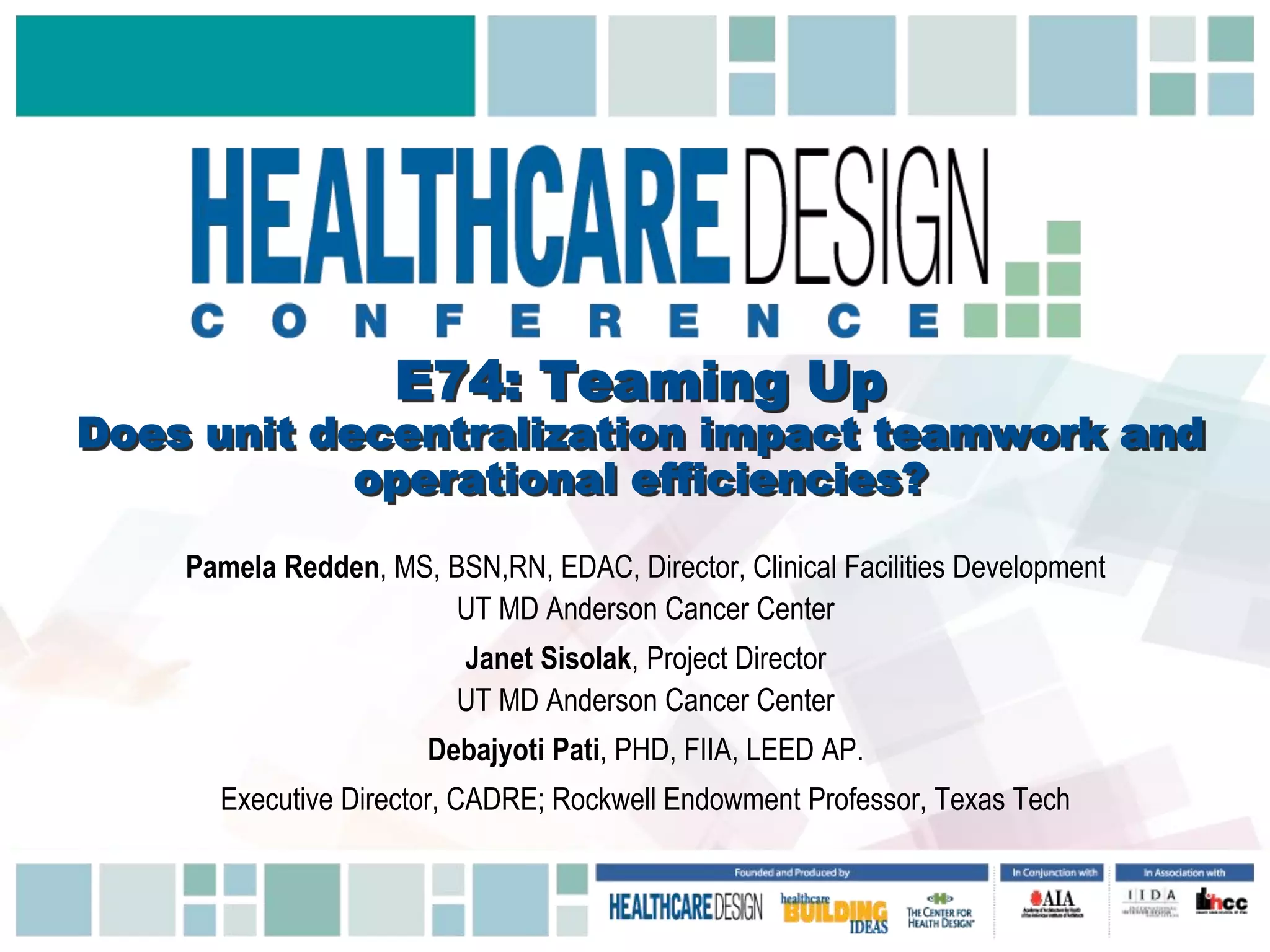 HCD_2011_MD Anderson study | PDF