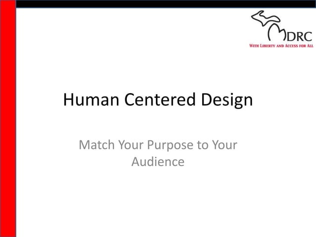 Human Centered Design | PPT