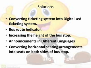 Human Centered Design - New Era Bus Stop | PPTX