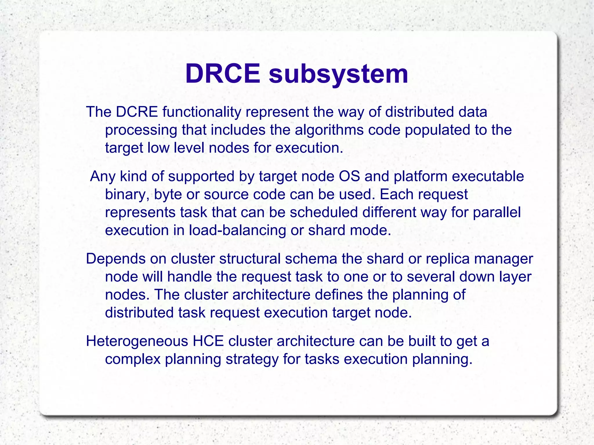 HCE project Distributed Remote Command Execution | PPT