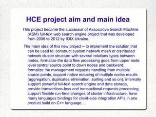 HCE project brief | PPT