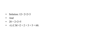 HCF and LCM.pptx