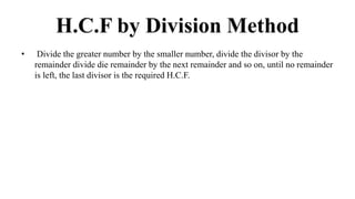 HCF and LCM.pptx