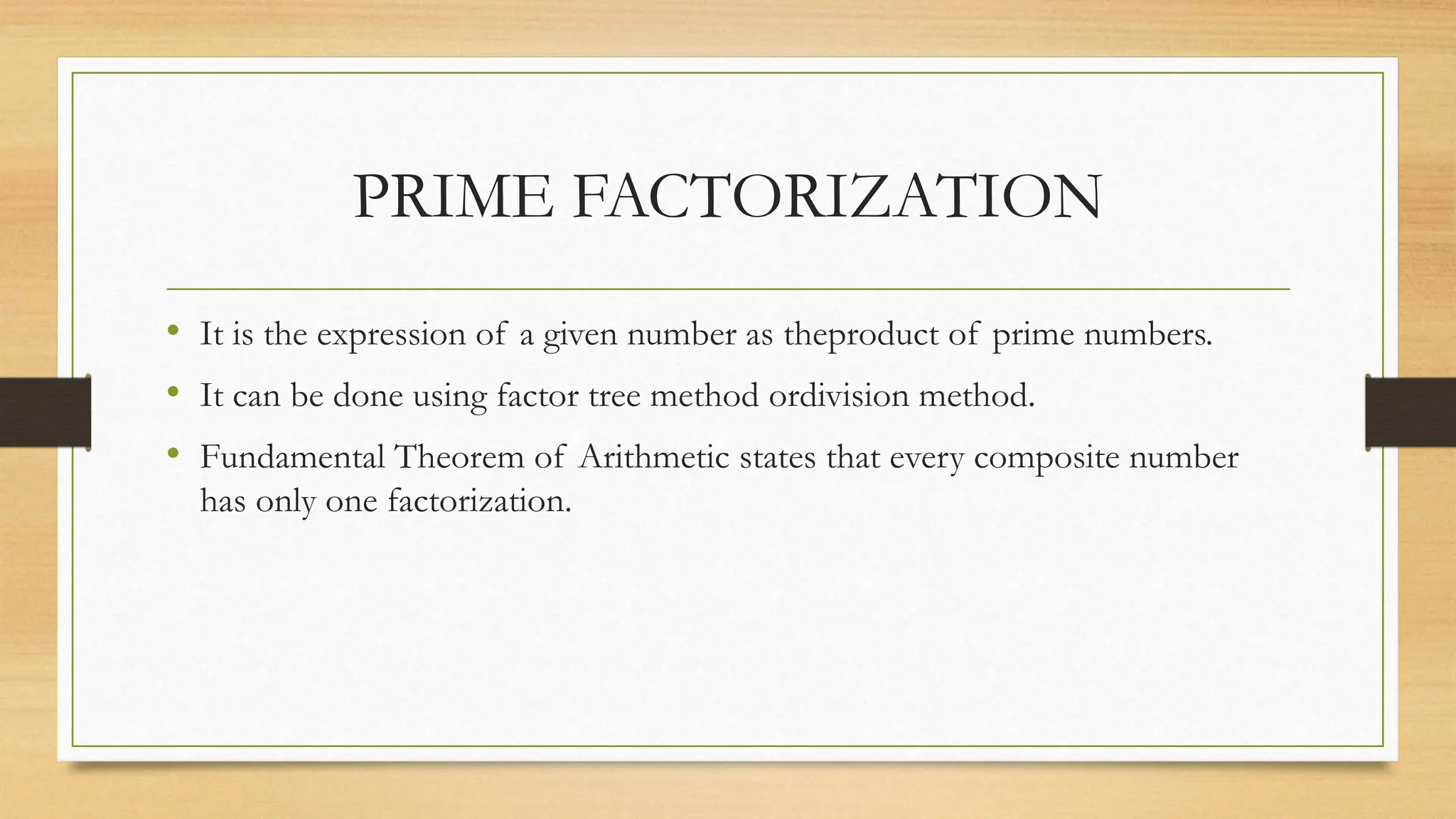 HCF AND LCM.pptx related to maths with examples | PPTX