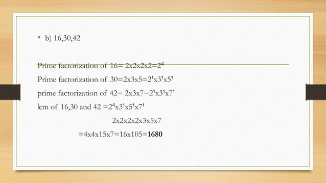 HCF AND LCM.pptx related to maths with examples | PPTX