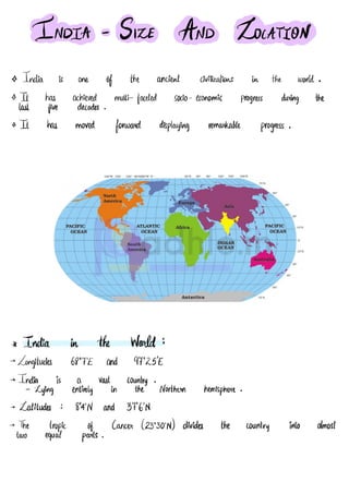 India_Size_and_Location_ | PDF