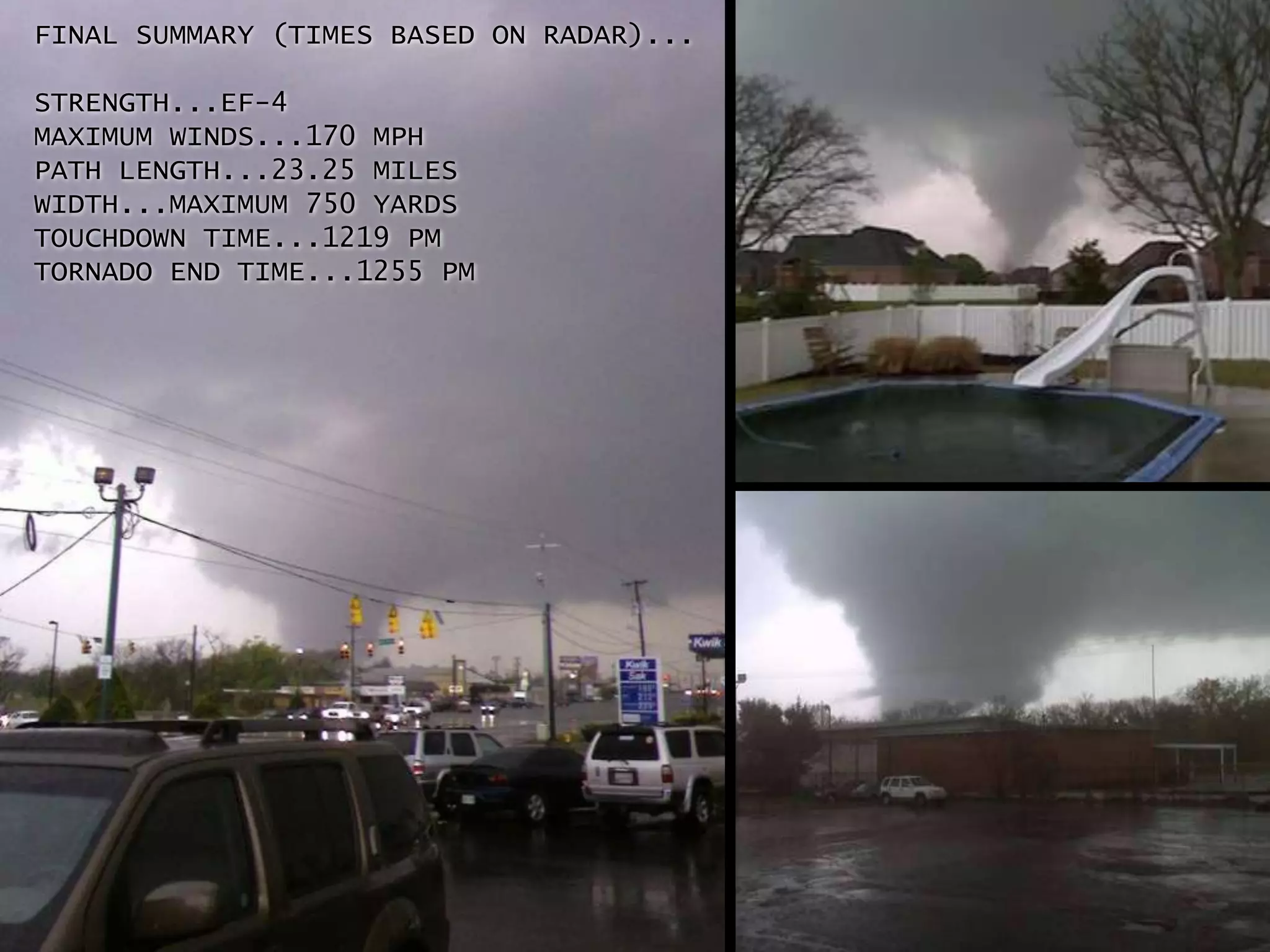 GIS Applications for Tornado Damage Visualization | PPTX