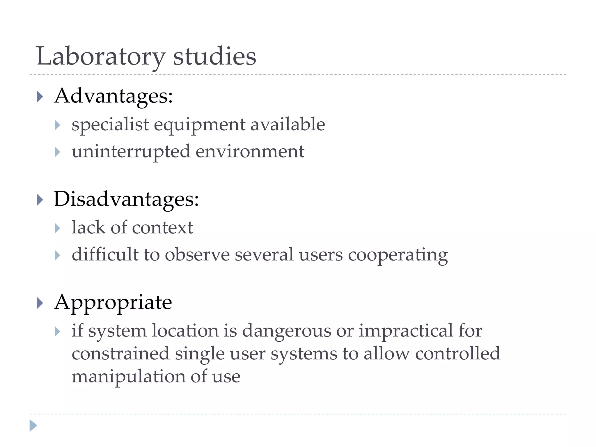 evaluation techniques in HCI | PPTX