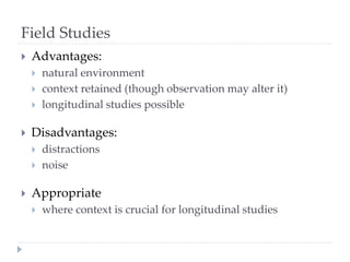 evaluation techniques in HCI | PPTX