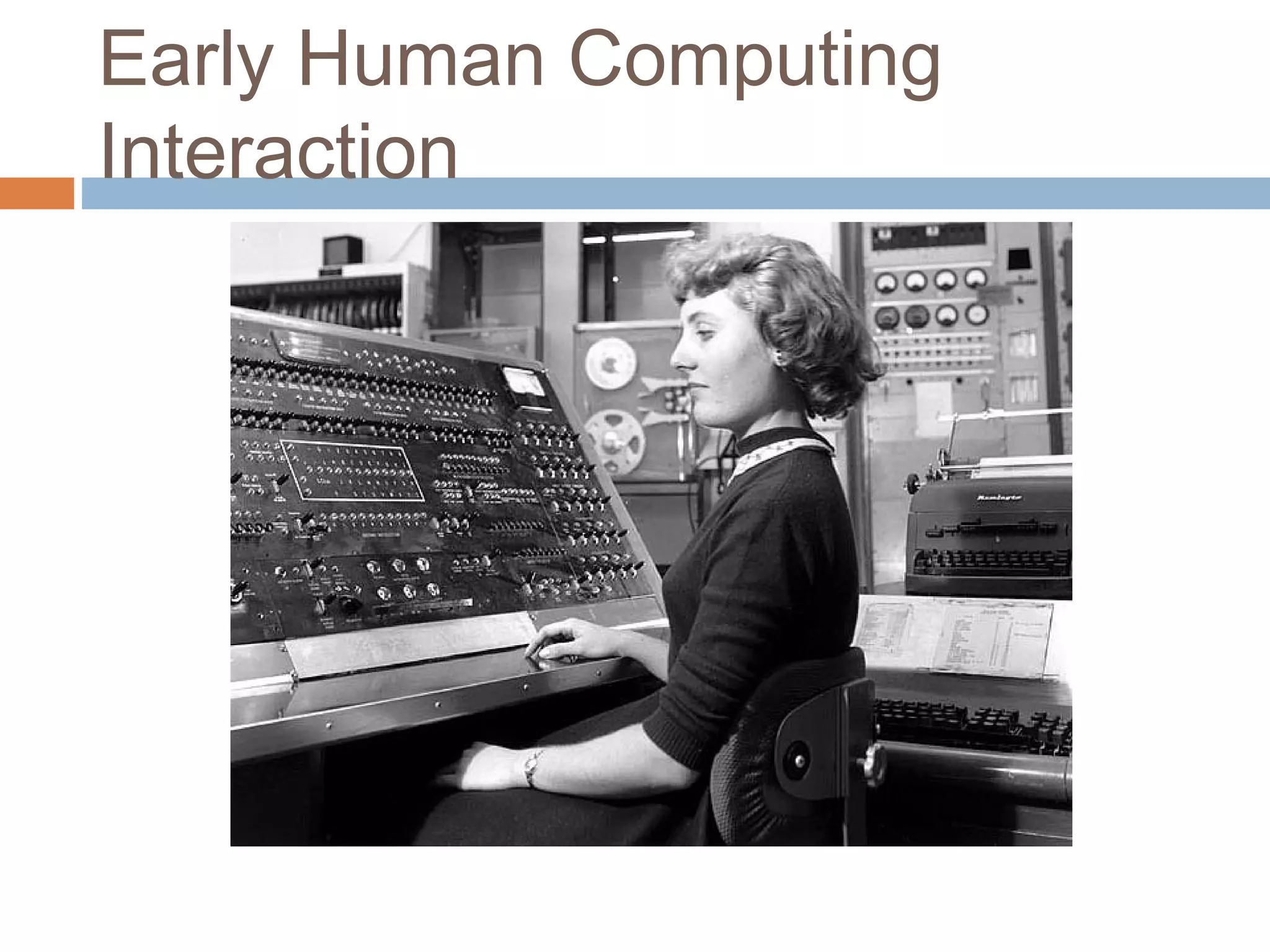 Human computer interaction | PPT
