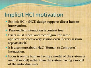 Human Computer Interaction | PPTX