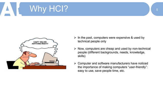Human Computer Interaction (HCI) | PPTX | Computing | Technology & Computing