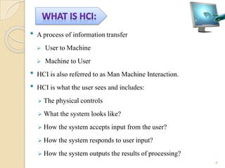 HCI | PPT