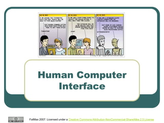 This is a ppt on HCI for Information Technology Cape | PPT