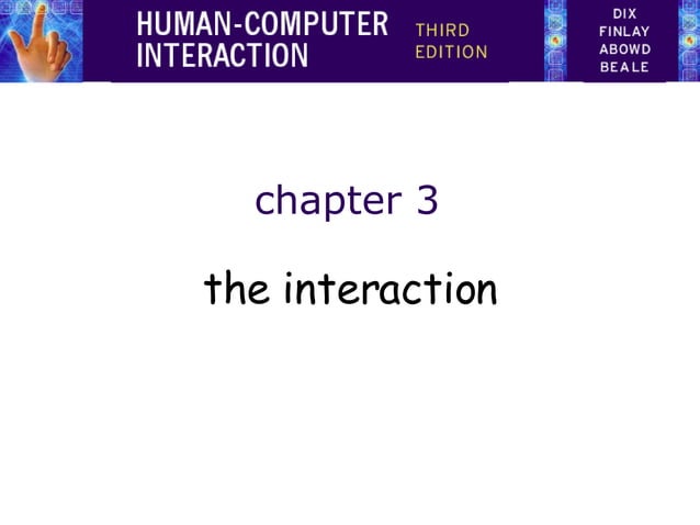 HCI - Chapter 3 | PPT | Operating Systems | Computer Software and Applications