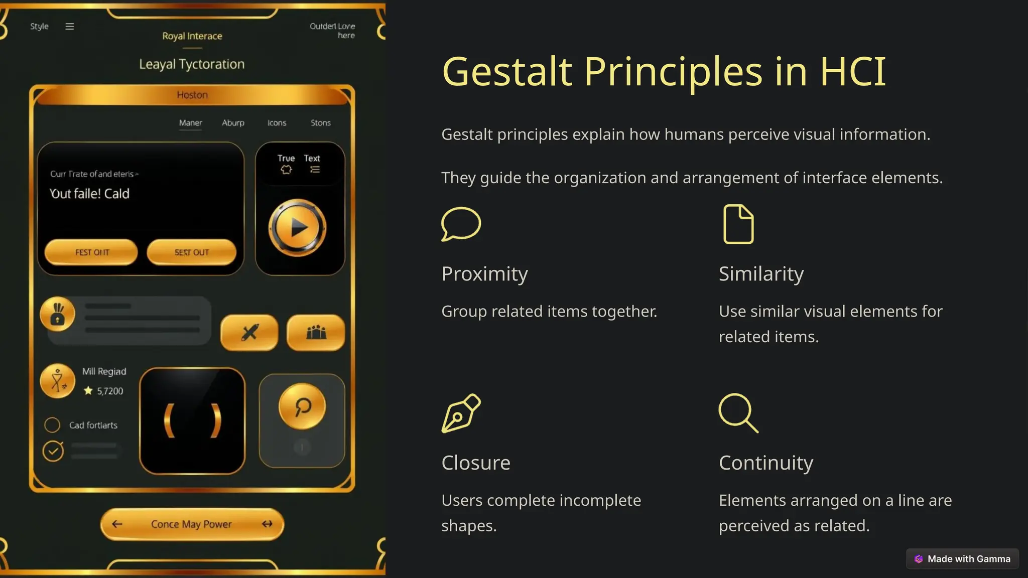 Human Computer Interaction (Guidelines for Interface Design) | PPT