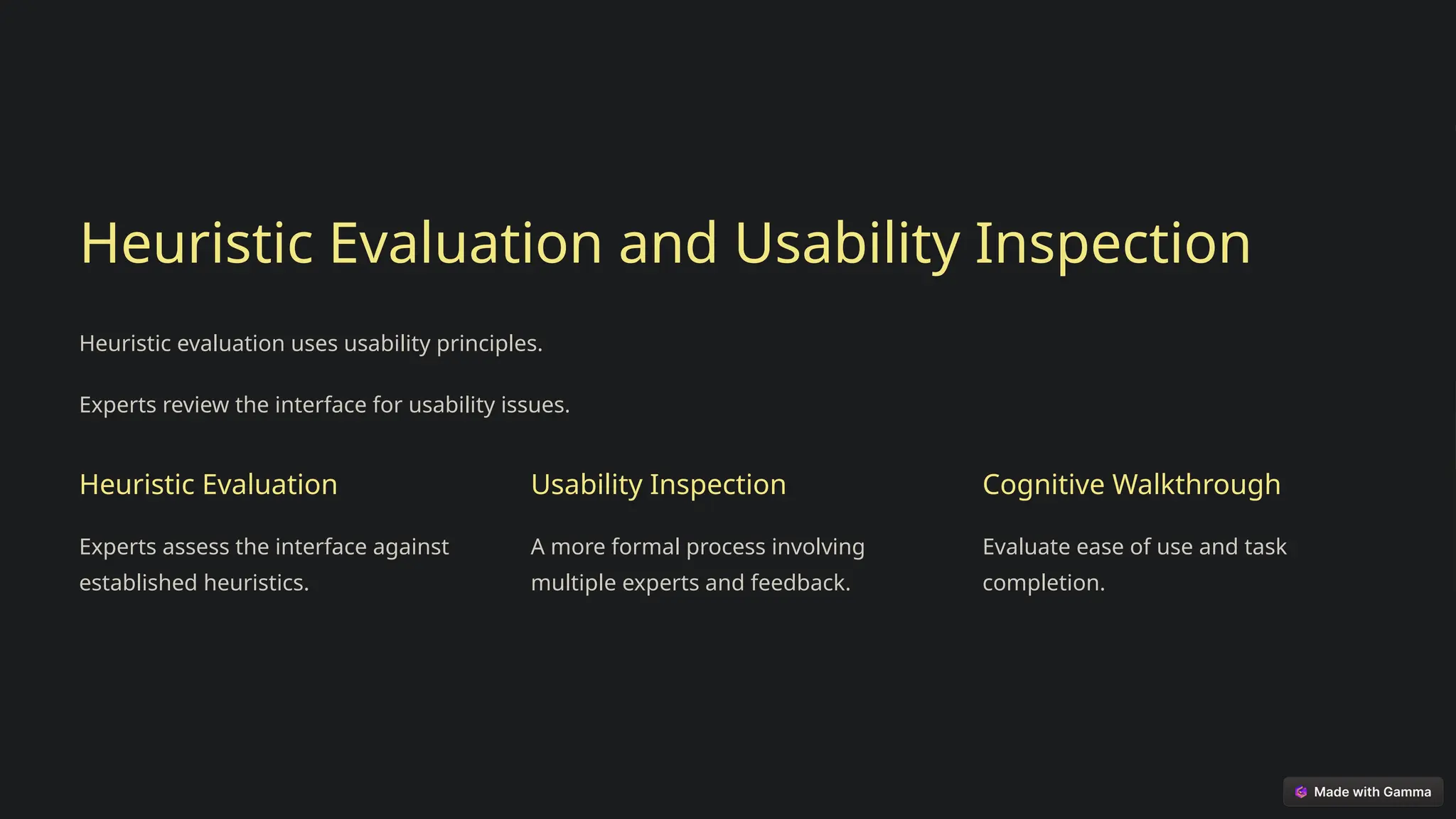 Human Computer Interaction (Guidelines for Interface Design) | PPT