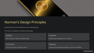 Human Computer Interaction (Guidelines for Interface Design) | PPT