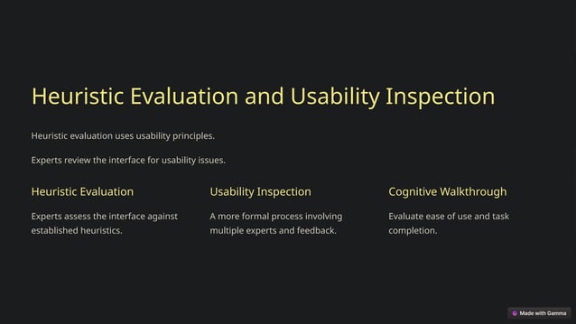 Human Computer Interaction (Guidelines for Interface Design) | PPT