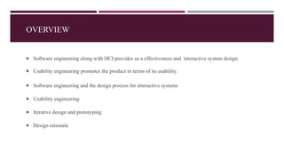 Hci in-the-software-process-1 | PPTX