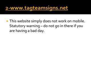 Good Website Design vs Bad Website Design | PPTX