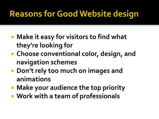 Good Website Design vs Bad Website Design | PPTX