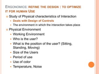 CS8079 Human Computer Interaction | PPT