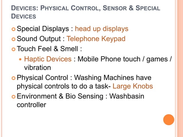 CS8079 Human Computer Interaction | PPT | Computing | Technology & Computing