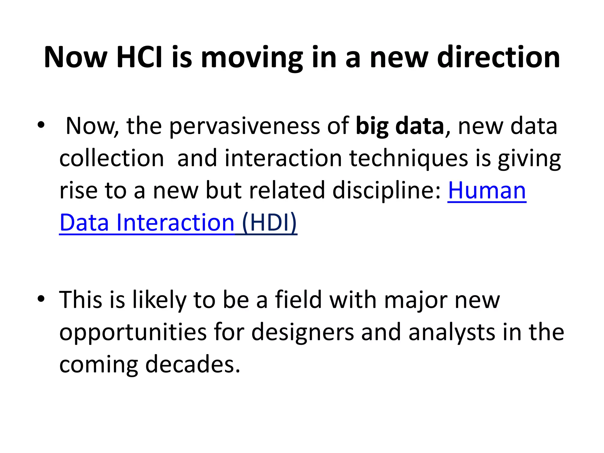 Human Computer Interaction Introduction | PPTX