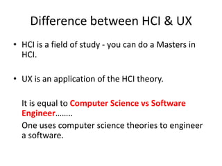 Human Computer Interaction Introduction | PPTX