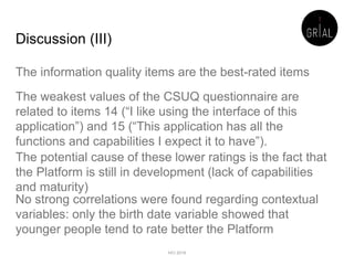 Study of the usability of the WYRED Ecosystem using heuristic ...