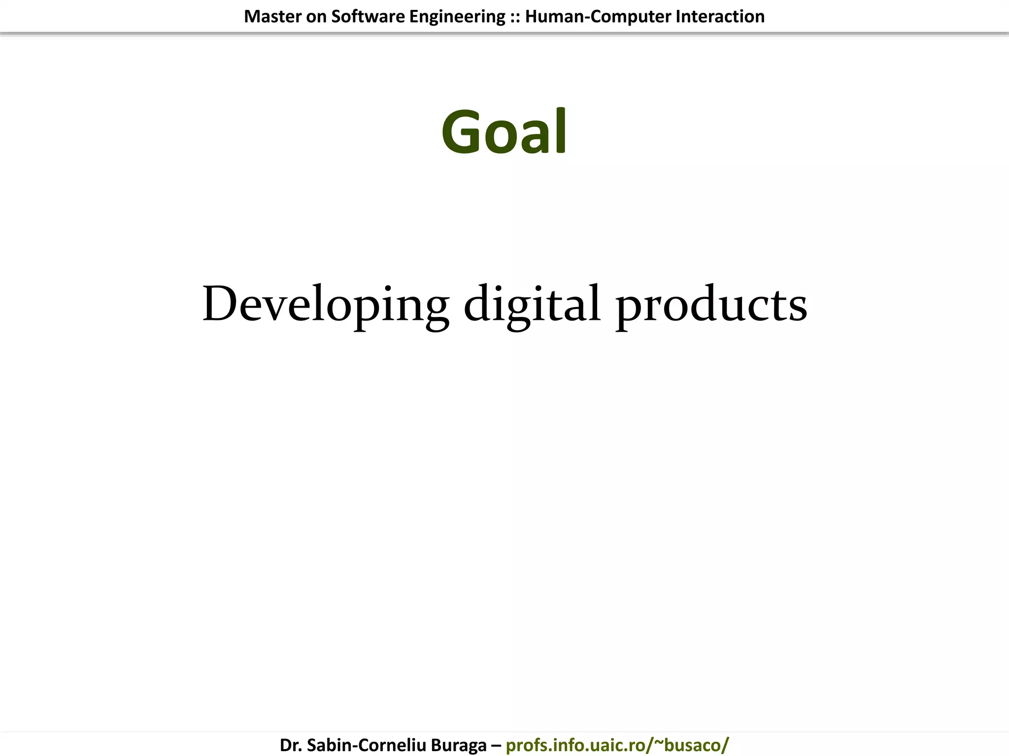 HCI 2018 (3/10) Design Models, Methodologies and Guidelines | PDF