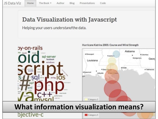 HCI 2015 (8/10) Data Visualization (an introduction)