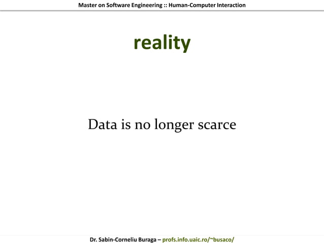 HCI 2018 (8/10) An Introduction to Data Visualization. Design ...