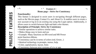 human computer interaction of movie booking system project | PPT