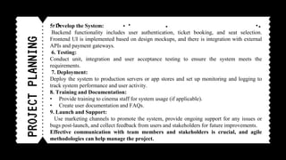 human computer interaction of movie booking system project | PPT