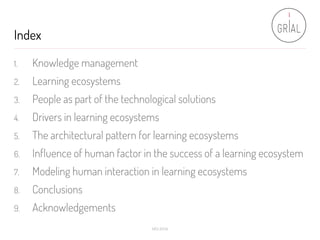 Human Interaction in Learning Ecosystems based on Open Source Solutions | PDF | Internet | Computing