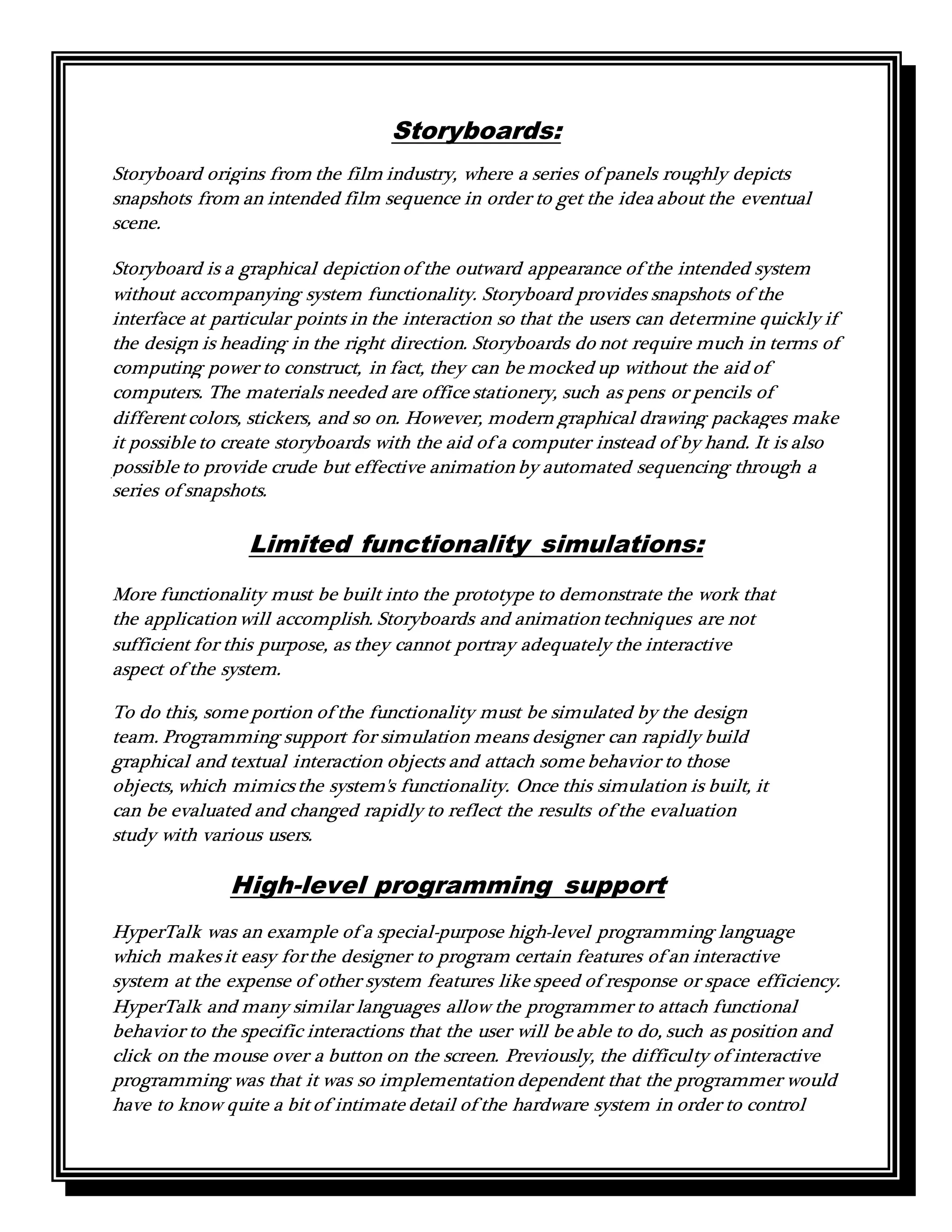 Hci 3 | DOCX | Programming Languages | Computing