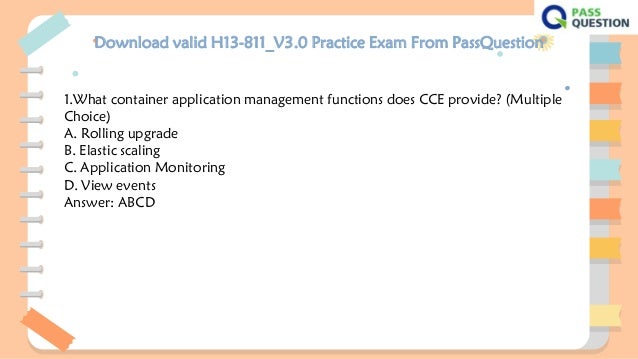 HCIA-Cloud Service V3.0 H13-811_V3.0 Training Material | PDF
