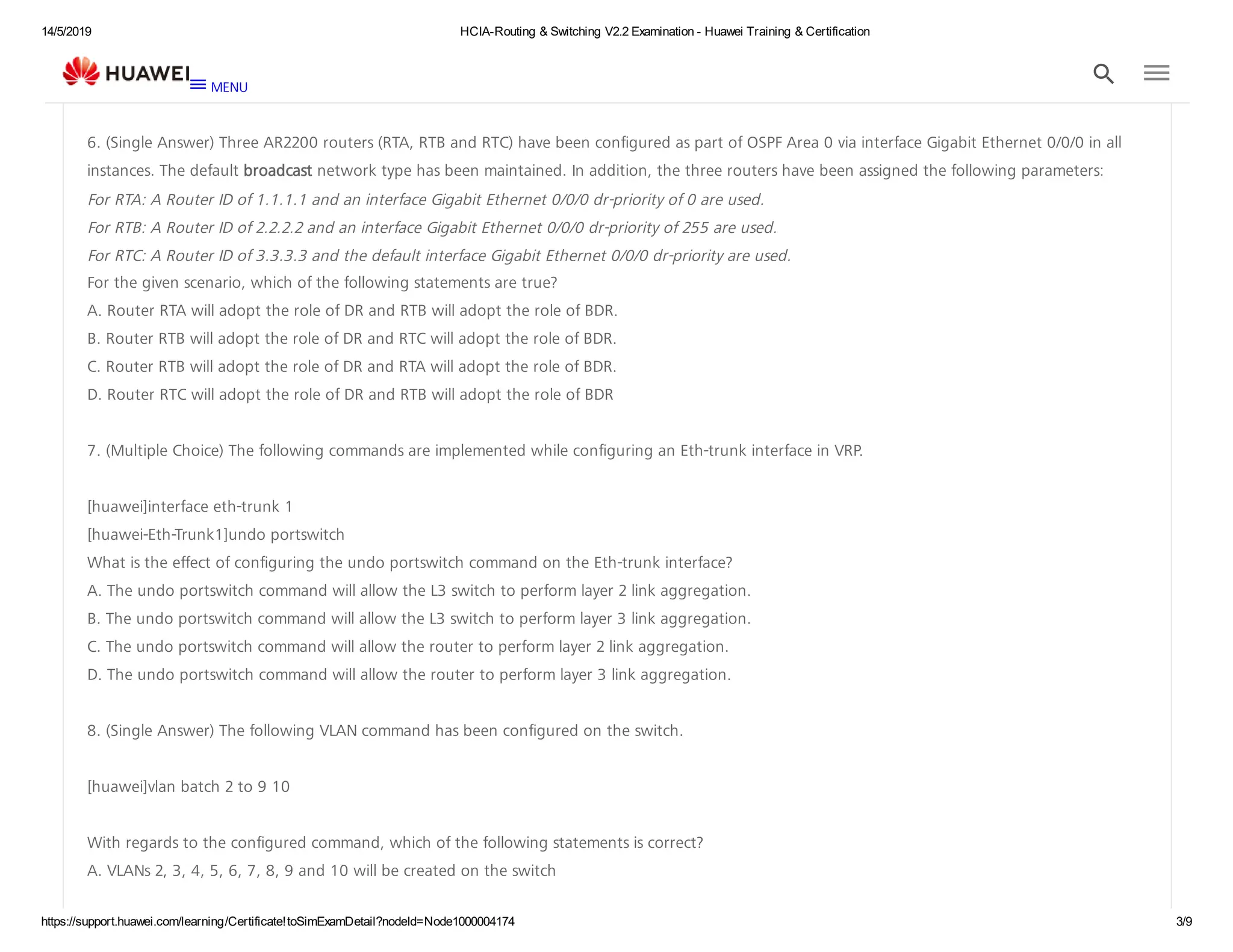 HCIA-Routing & Switching V2.2 Examination - MOCKS.pdf