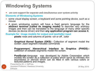 Human Computer Interaction Chapter 4 Implementation Support and ...