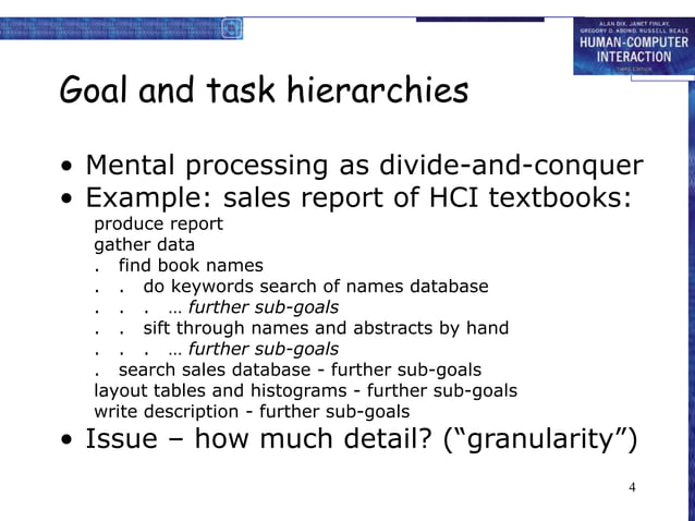 HCI Cognitive models.ppt | Artificial Intelligence | Technology & Computing
