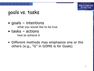 HCI Cognitive models.ppt